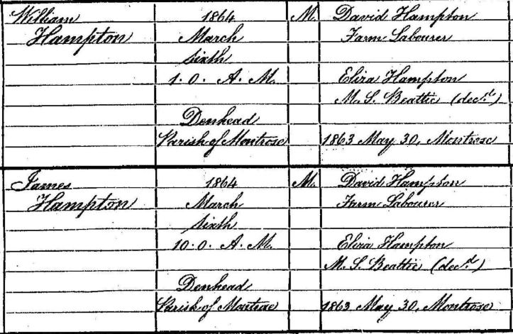 Turning points in the life of James Hampton – Untangled Family History