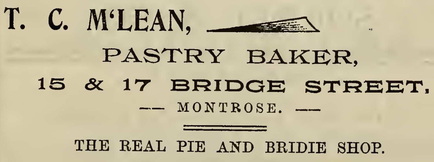 Confectionery, pies and bridies – Untangled Family History